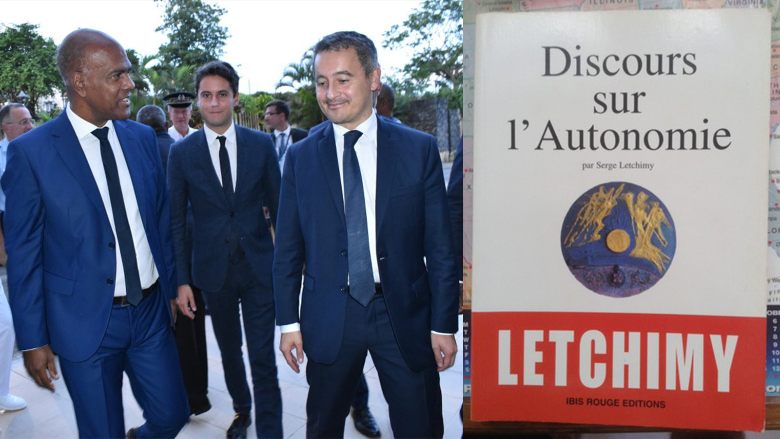 Serge Letchimy à propos du drapeau rouge-vert-noir : "Il ne s'agit en ...